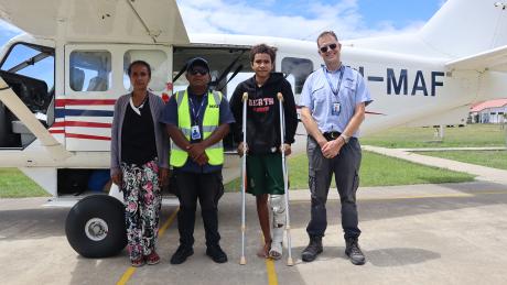 Overcoming barriers: How MAF helps medevac patients return home | MAF International
